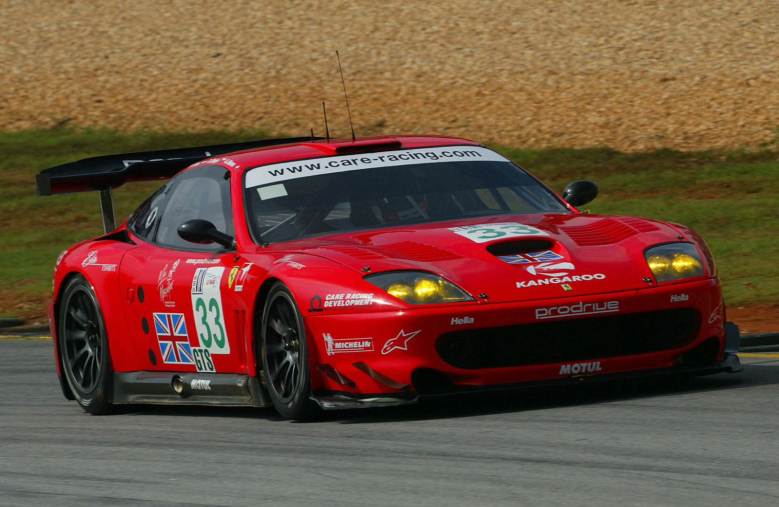 Care Racing Ferraris at Le Mans and the FIA GT, ALMS, FFSA Championships