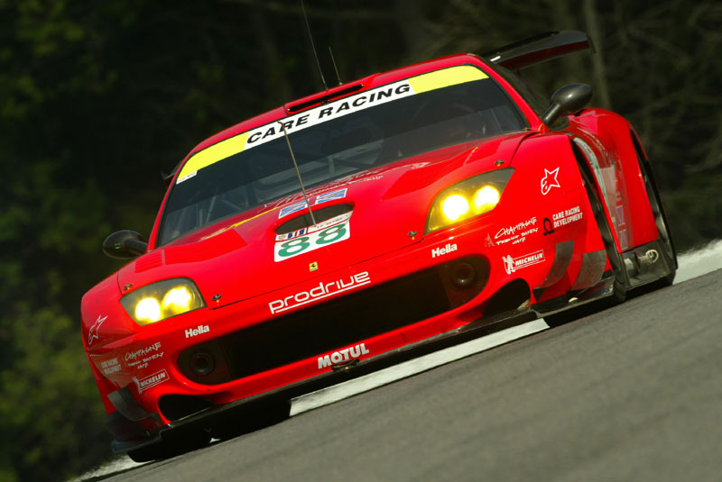 Care Racing Ferraris at Le Mans and the FIA GT, ALMS, FFSA Championships