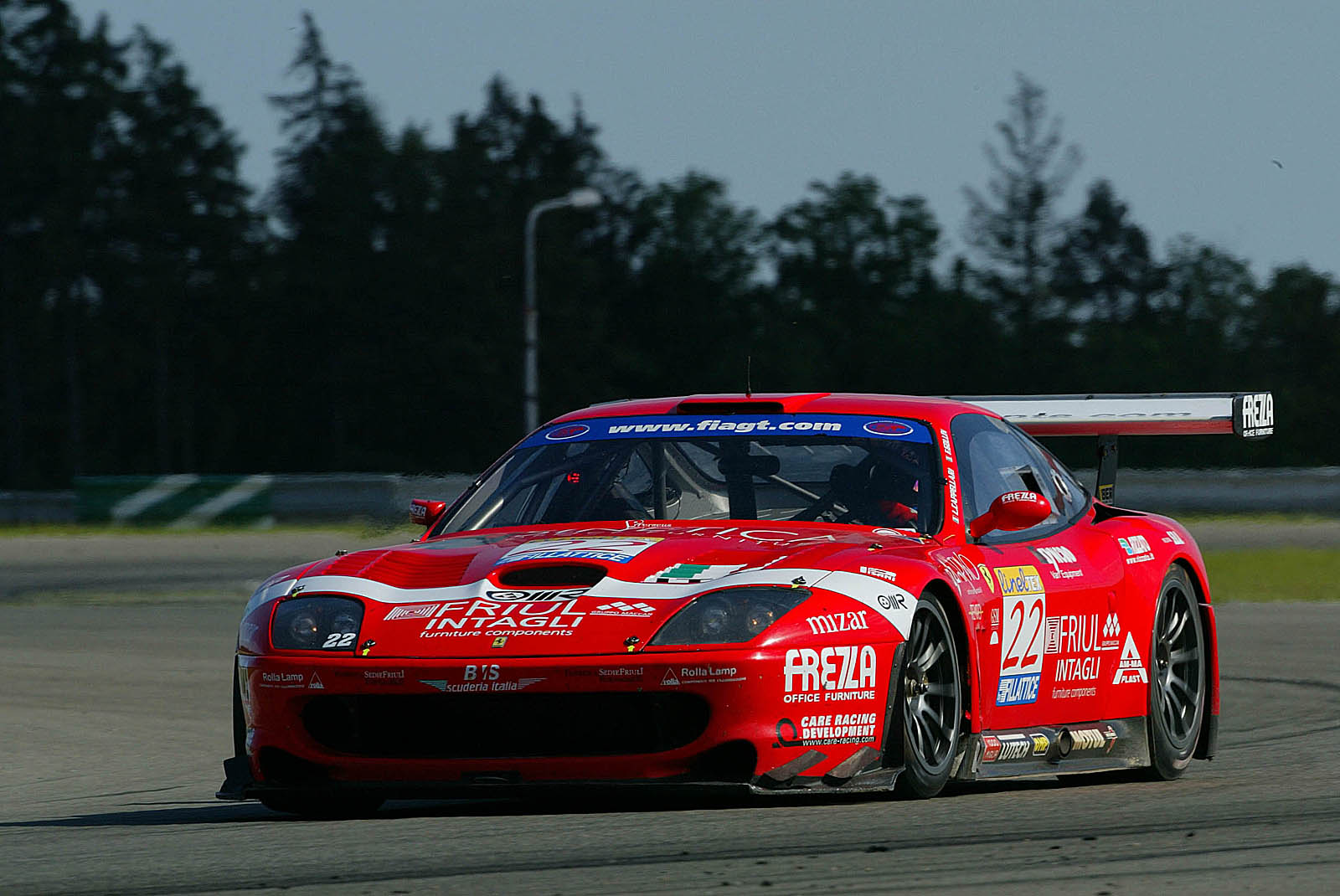 Care Racing Ferraris at Le Mans and the FIA GT, ALMS, FFSA Championships